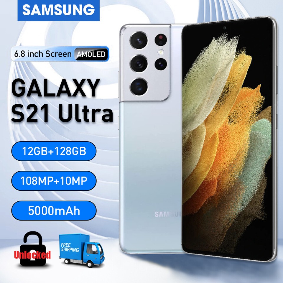 New Samsung Galaxy S21 Ultra 5G 128/256/512GB Factory Unlocked ...
