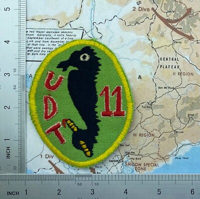 PATCH , Vietnam US Navy SEAL UDT patch Underwater Demolition Team 11 ...