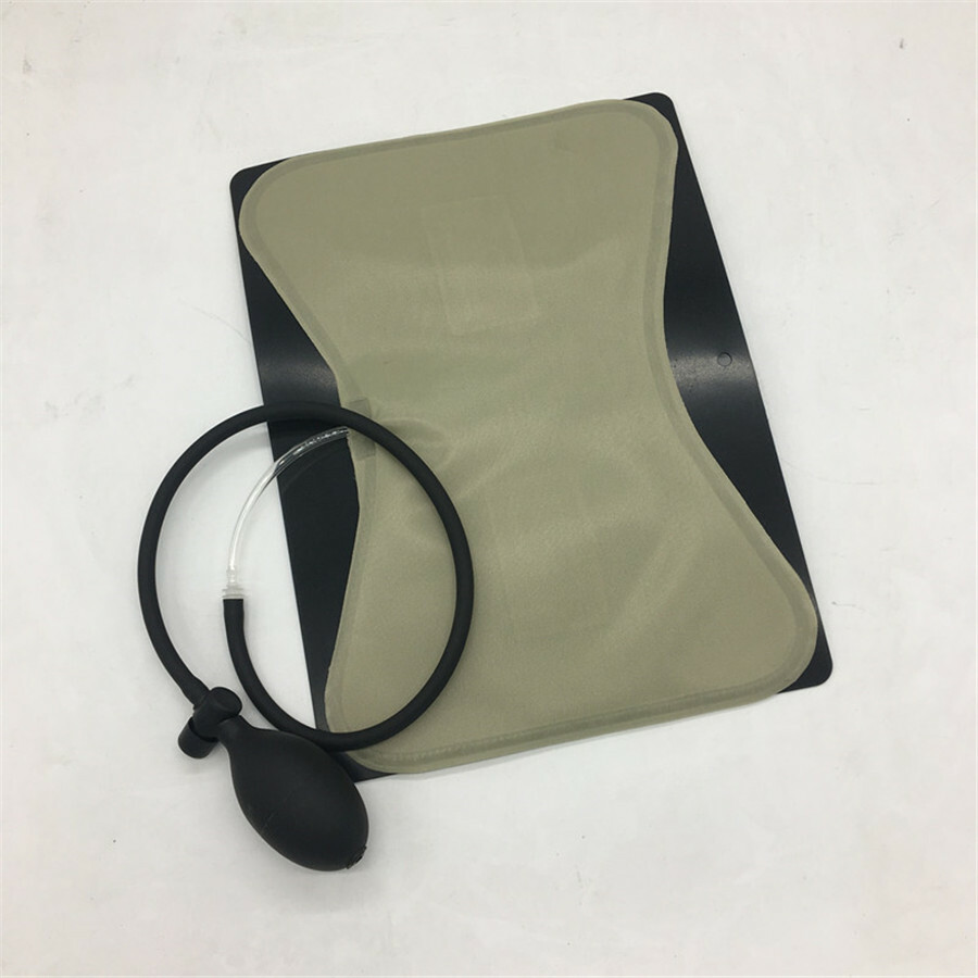 Air Pressure Support Cushion Pillow Lumbar Kits W/Hand Pump Fit For Car ...