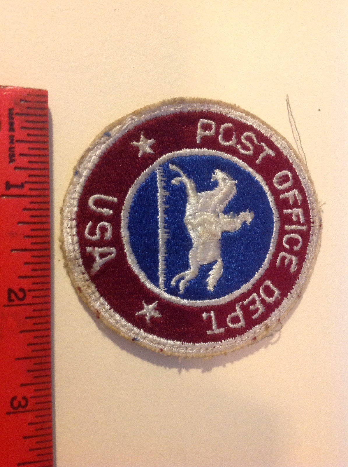Post Office Dept. USA Vintage Cloth Uniform Patch | eBay
