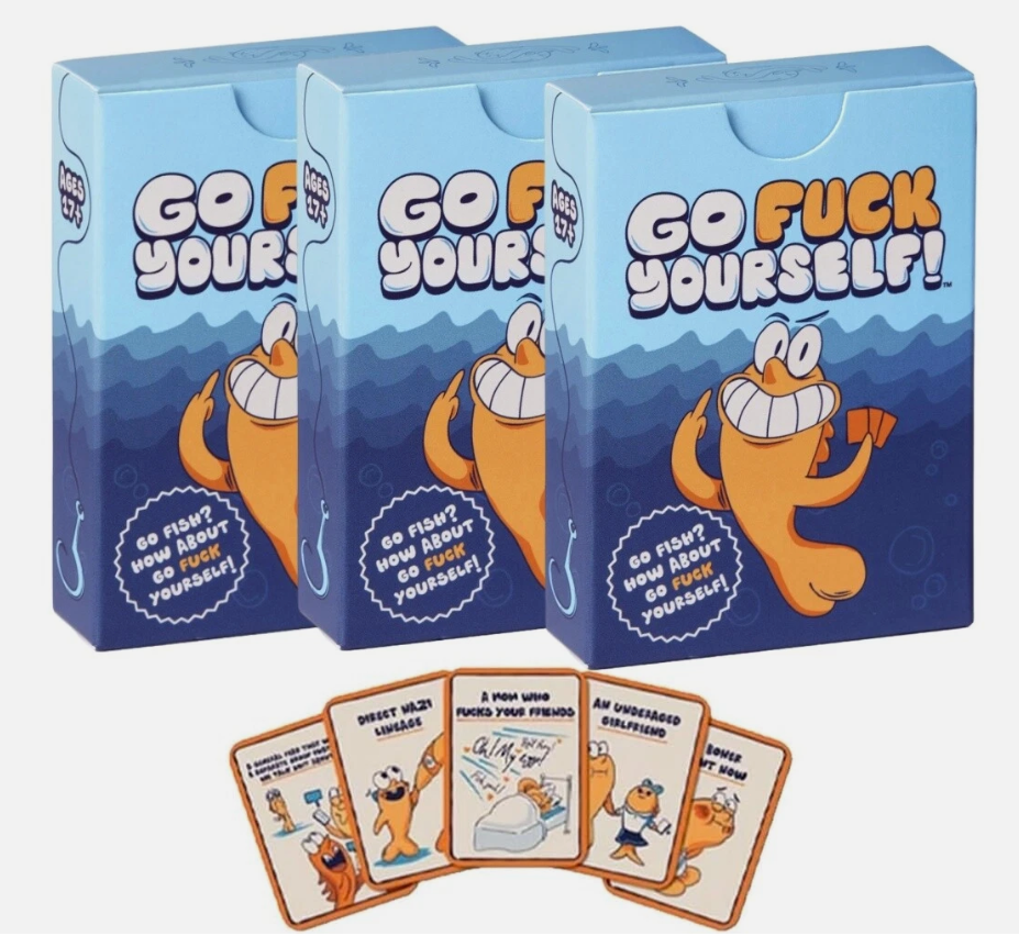3x Go Fuc Yourself The Adult Go Fish Game You Always Wanted Hilarious ...
