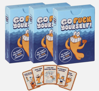 3x Go Fuc Yourself The Adult Go Fish Game You Always Wanted Hilarious ...