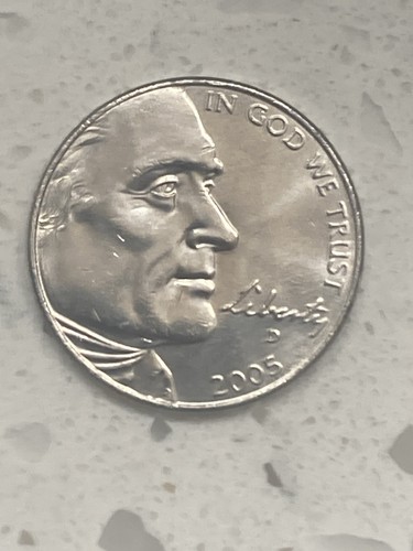 2005-P 5C Bison Jefferson Nickel DDO/DDR, Speared | eBay