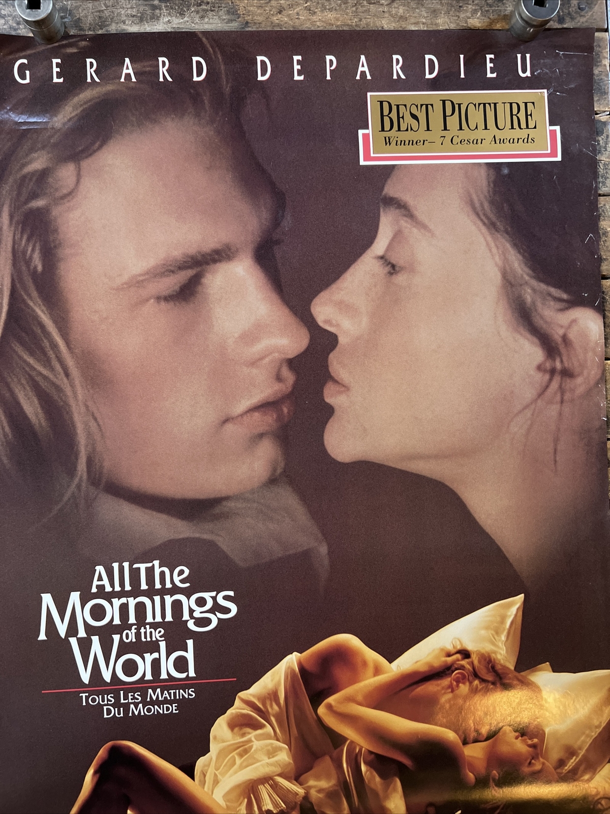 Original 40x26 Movie Poster 1992 ALL THE MORNINGS OF THE WORLD - Gerard ...