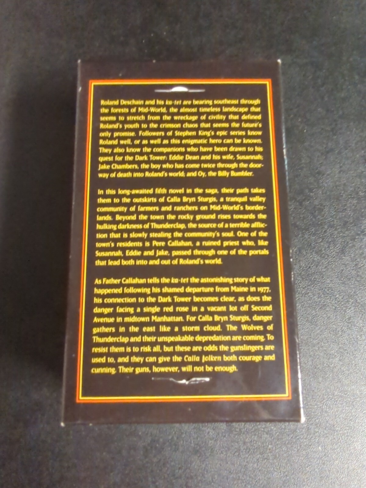 The Dark Tower Ser.: The Dark Tower V : Wolves of the Calla by Stephen ...