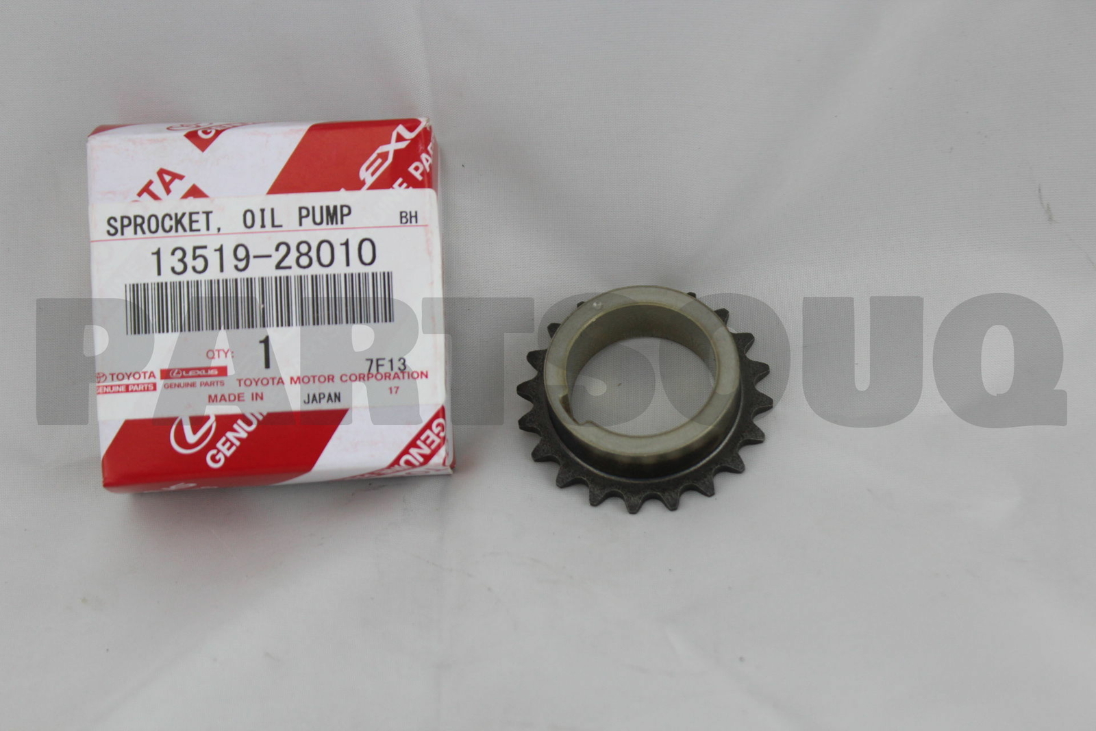 1351928010 Genuine Toyota GEAR, OIL PUMP DRIVE 13519-28010 | eBay