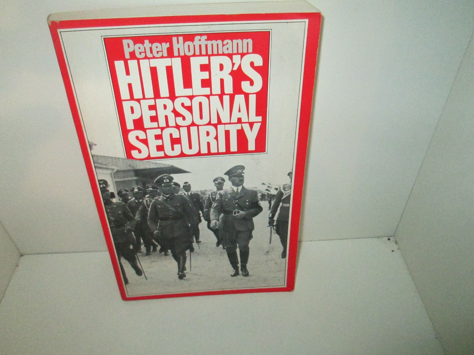 HITLER'S PERSONAL SECURITY rare 1st Ed. Book Third Reich PETER HOFFMANN ...