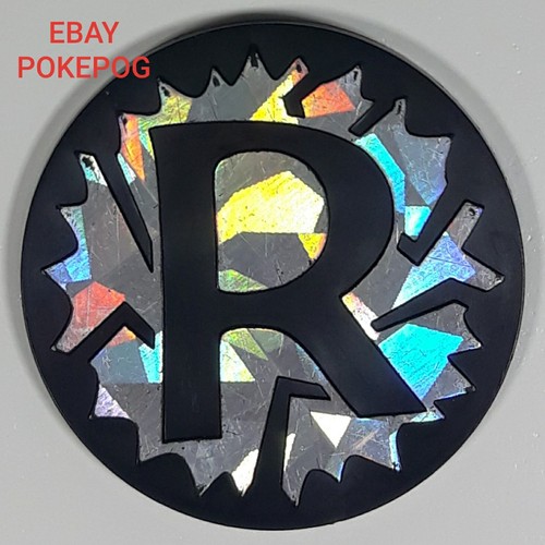 TEAM ROCKET 2004 RZ Jeton Pièce Coin Pokémon Silver Cracked Ice ...
