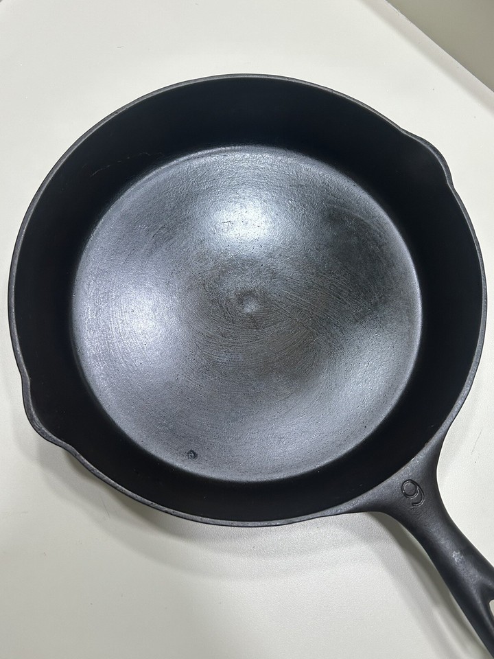 Vollrath Ware No 9 Cast Iron Skillet Frying Pan Heat Ring Base Vintage ...