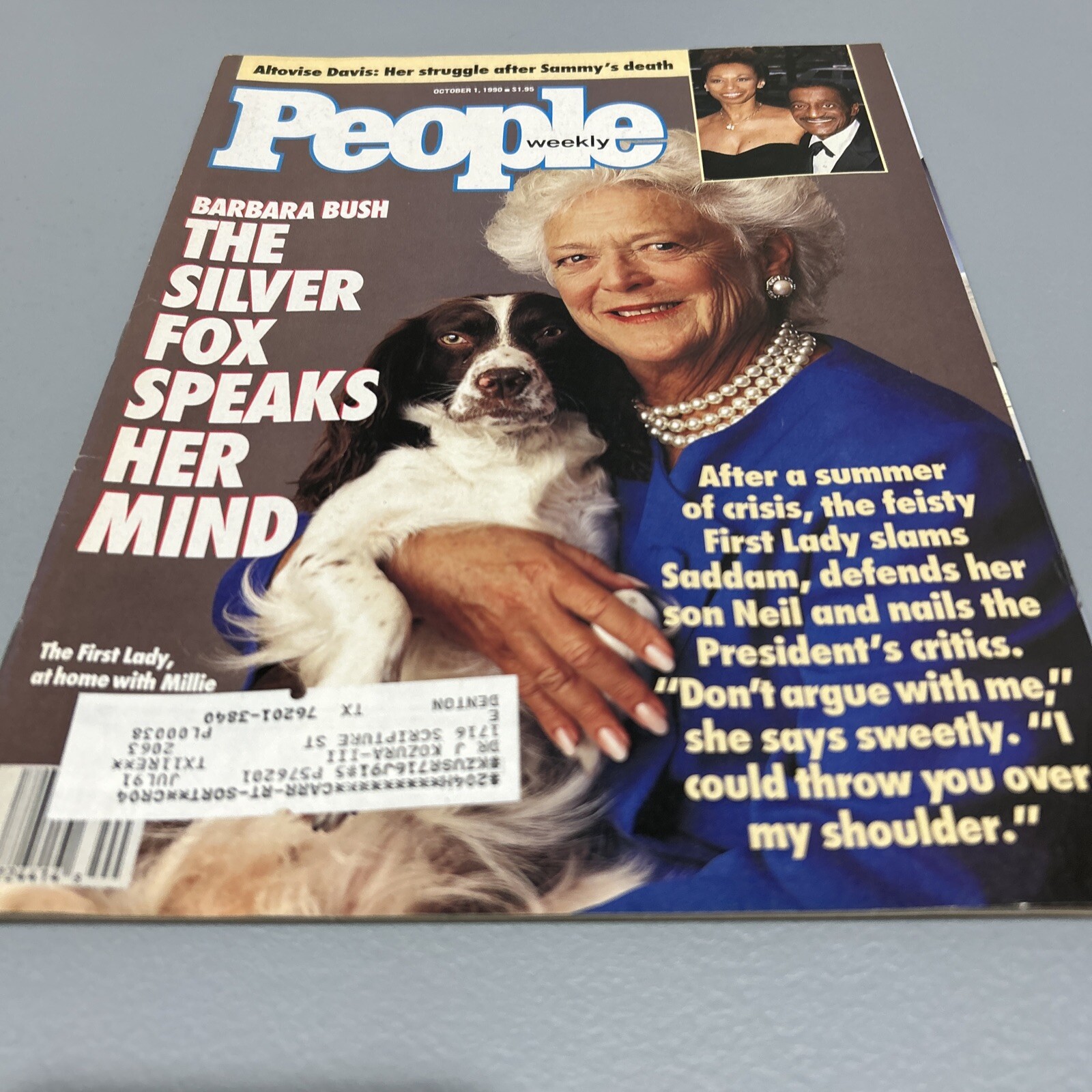 People Weekly Magazine October 1, 1990 Barbara Bush | eBay
