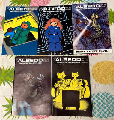 ALBEDO #6, 8, 9, 10, 11 / 5 / 1986 / Comic Books / All in VF or Better ...
