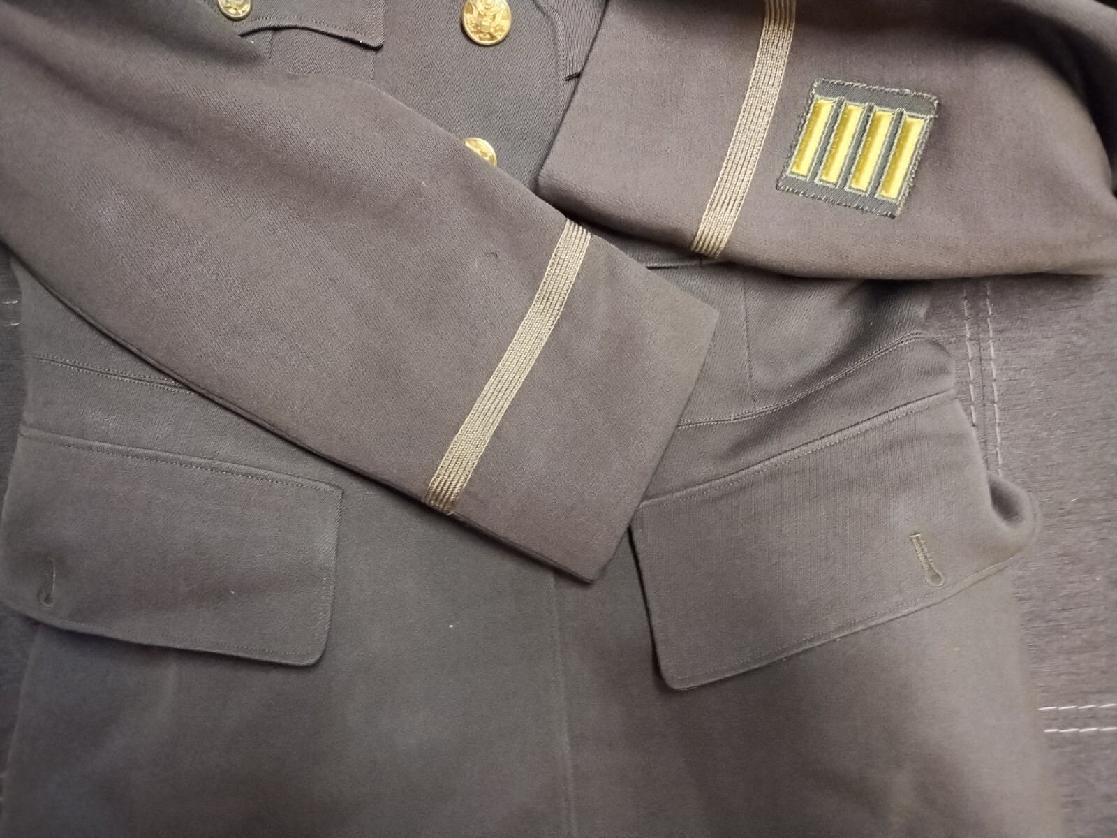 WW2 US Army Officer's Major's 7th Division PTO Coat & Pants 38R 6th ...