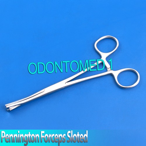 Professional Pennington Forceps Sloted 6" Body Piercing Surgical ...