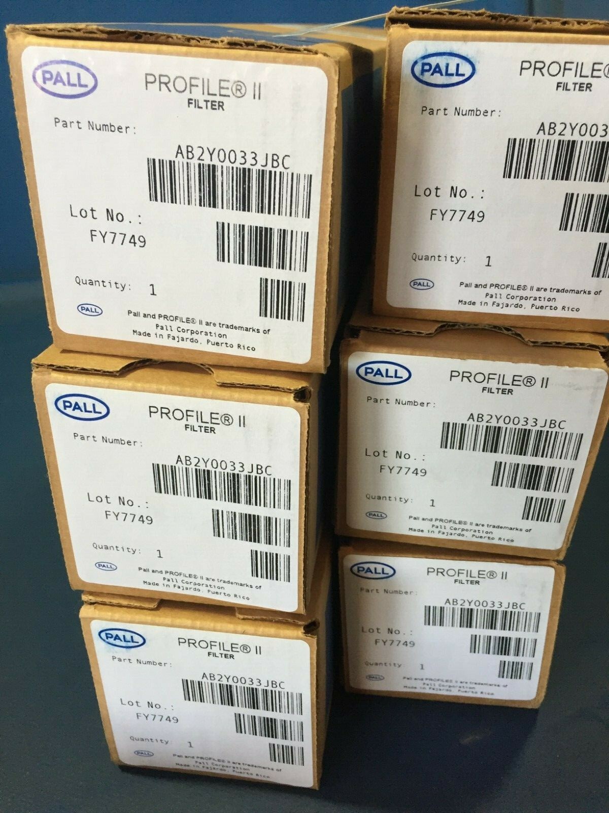 PALL PROFILE II AB2Y0033JBC FILTER LOT OF 6 | eBay