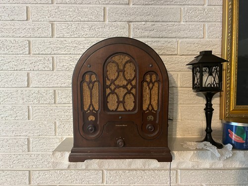 Rare Antique Vintage ATWATER KENT MODEL 165 CATHEDRAL RADIO 1930S ...