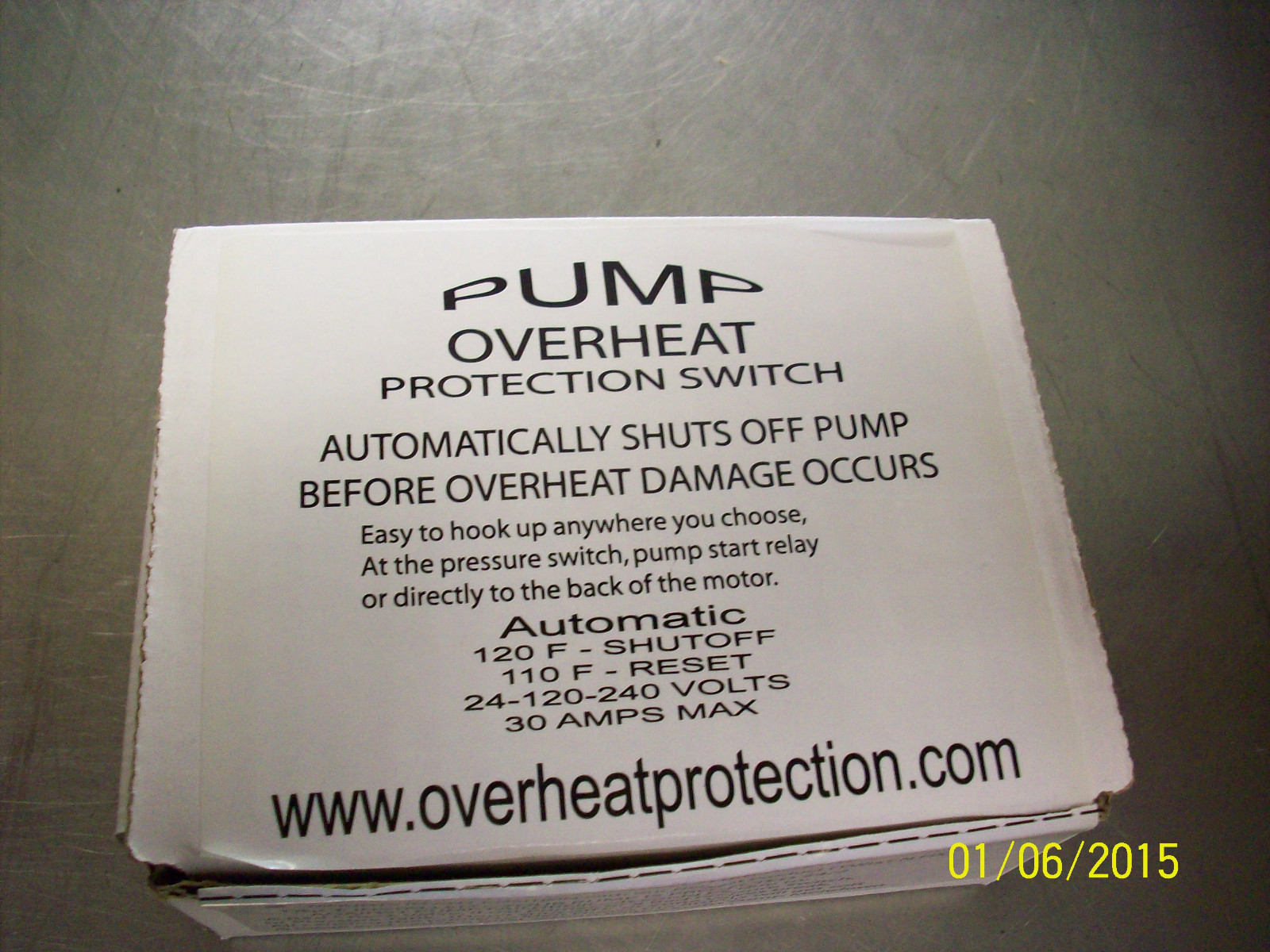 PUMP OVERHEAT PROTECTOR | eBay