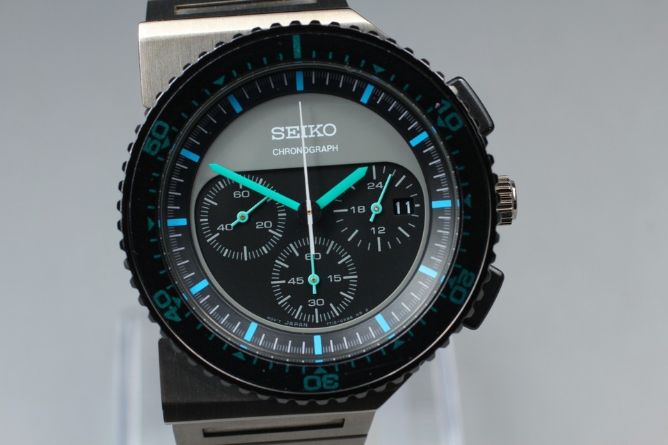 "16cm" [NEAR MINT] Seiko Spirit Giugiaro 7T12-0AW0 SCED019 Limited Men ...