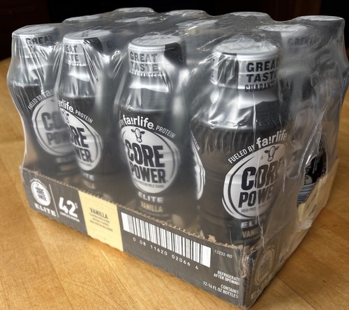Pack of 12 Fairlife Core Power Elite Vanilla High 42g Protein Shake ...