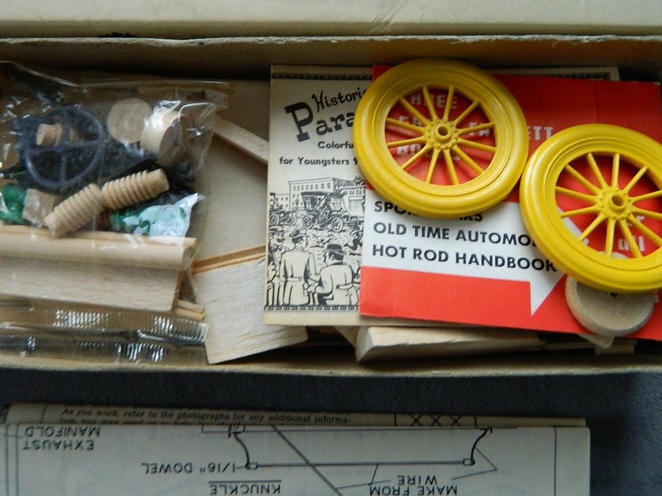1949 Vintage Hudson Miniatures Old Timers 1902 Franklin Complete ...
