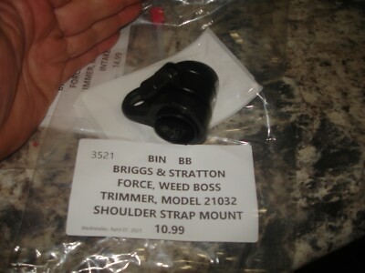 Briggs & Stratton force weed boss strap mount 21032 trimmer part bin bb ...