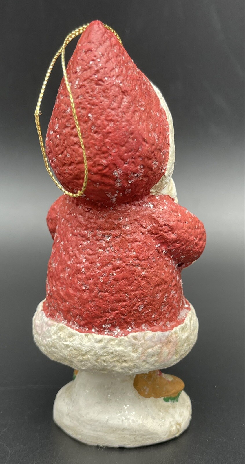 Vintage Small Resin Santa Claus Figurine Ornament 5" Tall | eBay