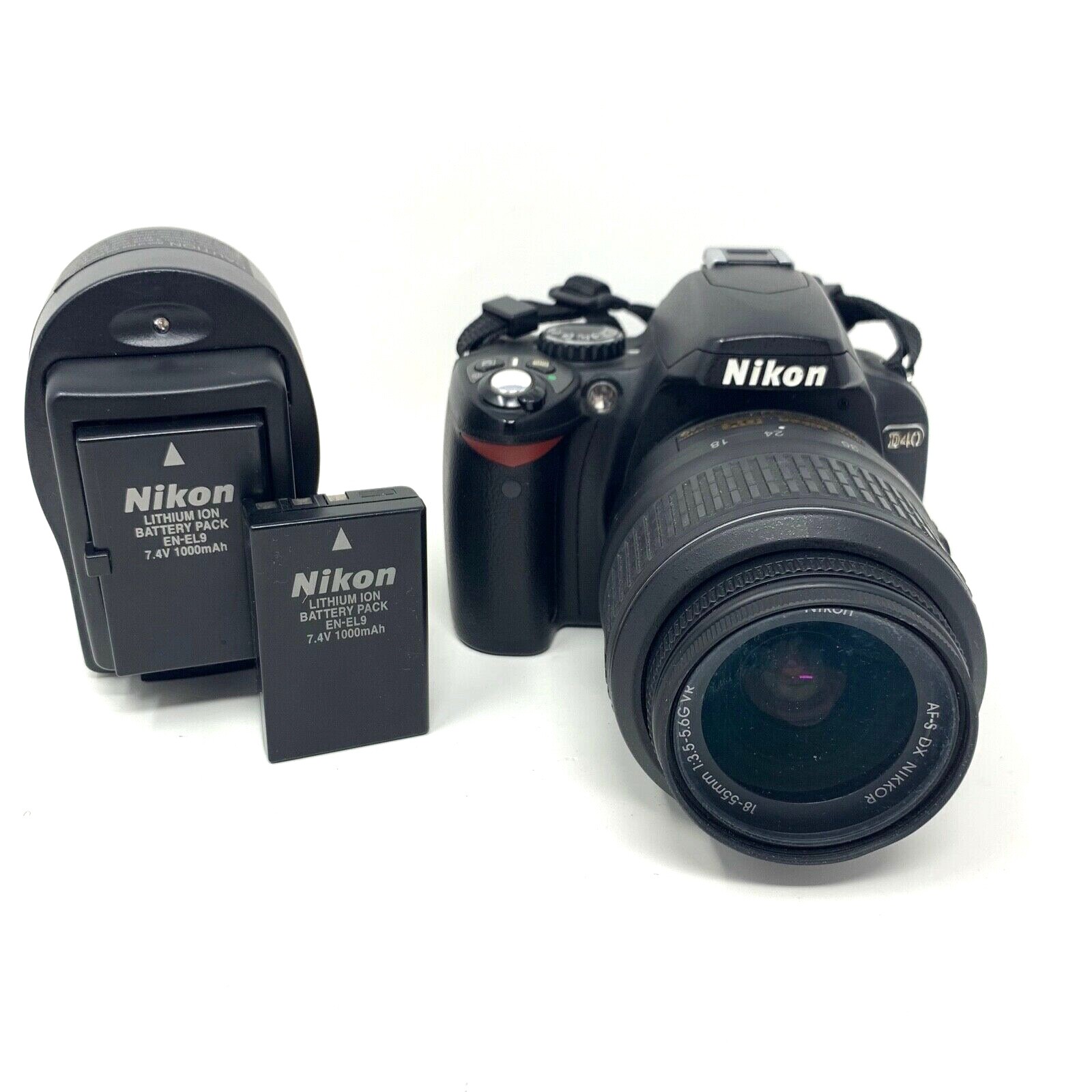 NEAR MINT Nikon D40 SLR Digital Camera BUNDLE w/Nikkor DX/Charger/32GB ...
