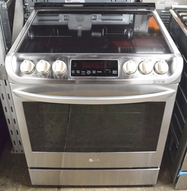 LG 6.3 Cu. Ft. Wi-fi Enabled Induction Slide-in Range - LSE4616ST for ...