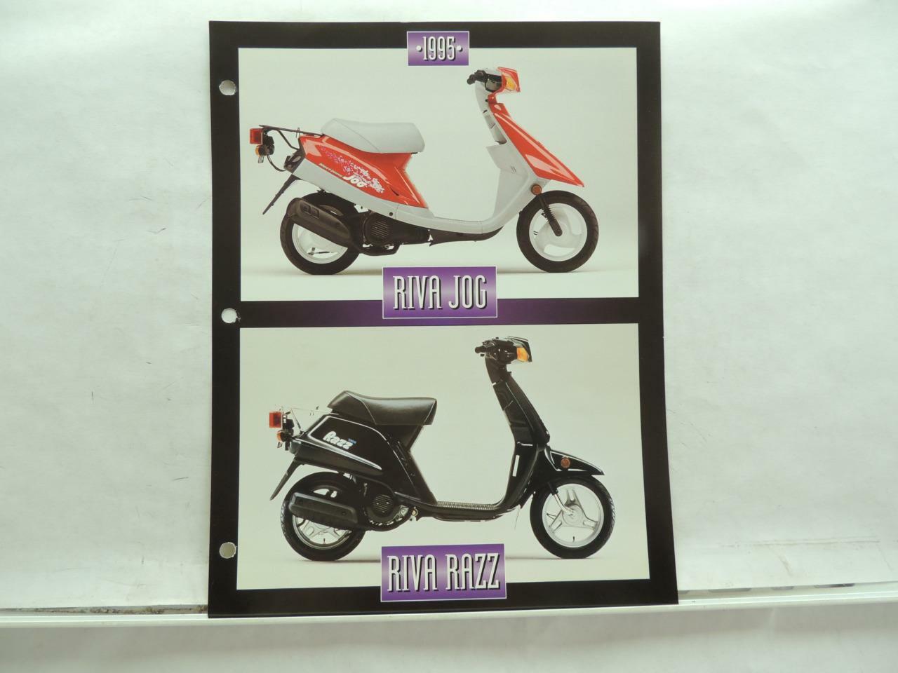 1995 Yamaha Riva Jog Riva Razz Moped Brochure B6419 | eBay