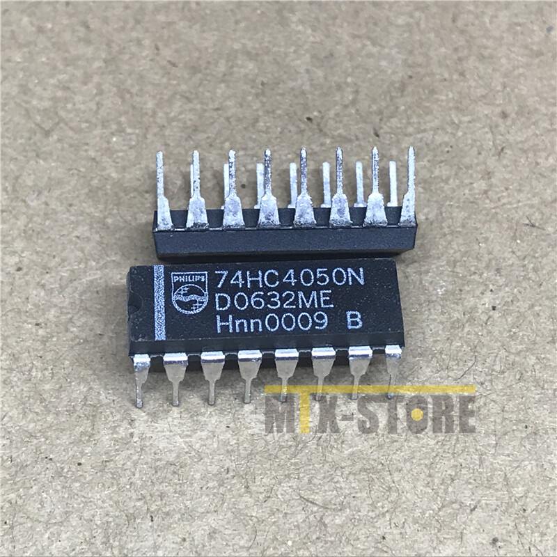 5PCS 74HC4050N'652 IC HEX LEVEL SHIFTER 16-DIP 74HC4050N HC4050 ...