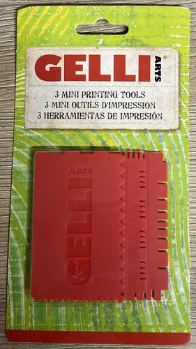 Gelli Arts Mini Printing Tools Set 3 - NEW | eBay