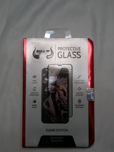 IPhone X/XS Bull W Tempered Glass Screen Protector | eBay