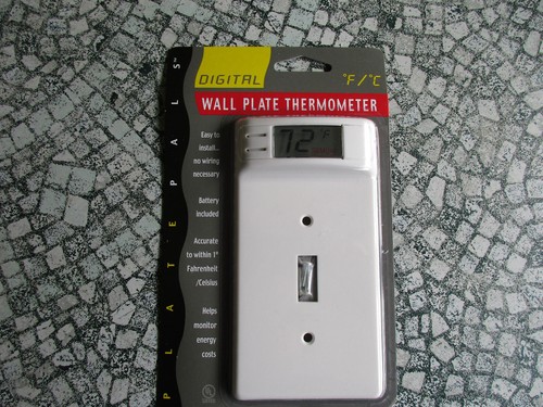 Digital Wall Plate Thermometer Switch Cover Plate by Plate Pals | eBay