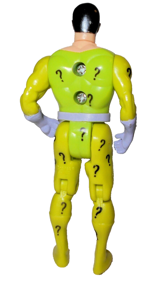DC universe 1990 the RIDDLER batman super heroes powers toybiz toy biz ...