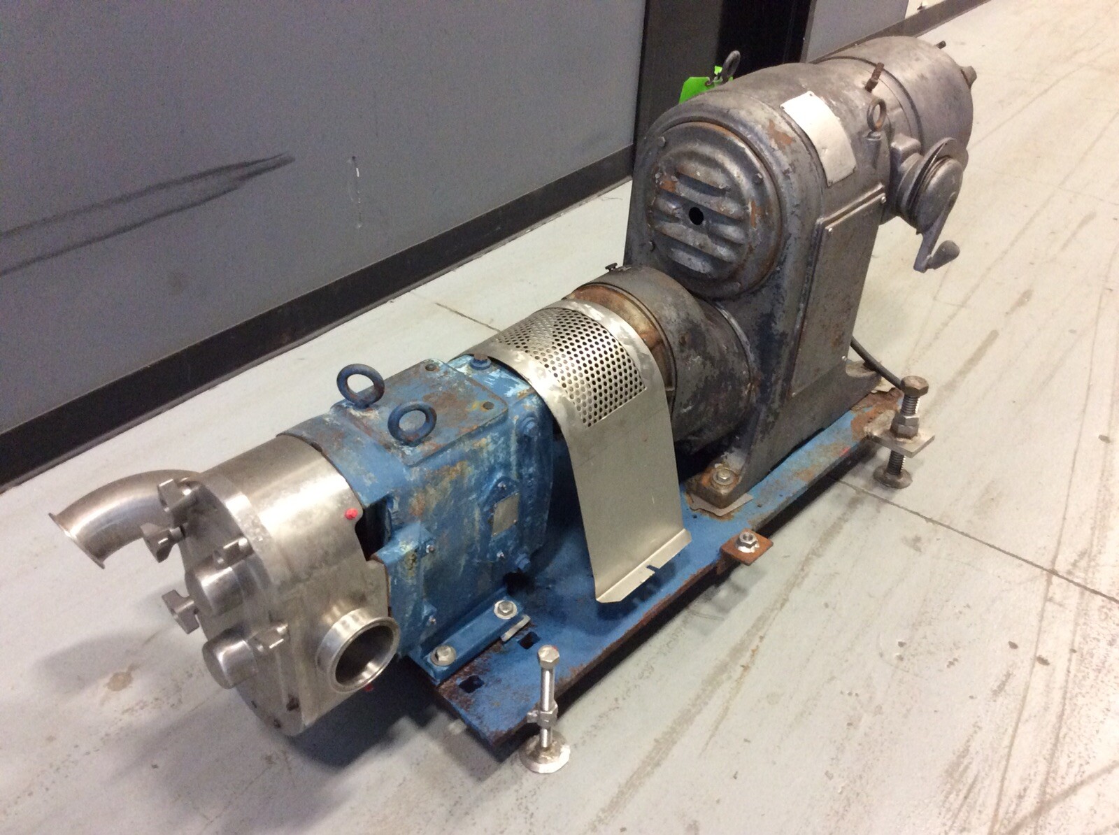 Wright Pump 1300 POSITIVE DISPLACEMENT Sanitary PUMP With US Varidrive ...