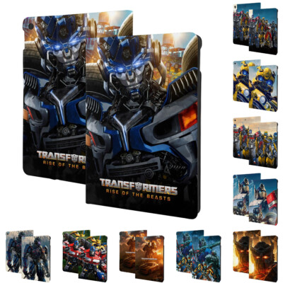 Transformers Auto Wake/Sleep Cover Multi-Angle Case for iPad 9th/8th ...