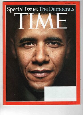 Sep 1 2008 Time Magazine Barack Obama | eBay
