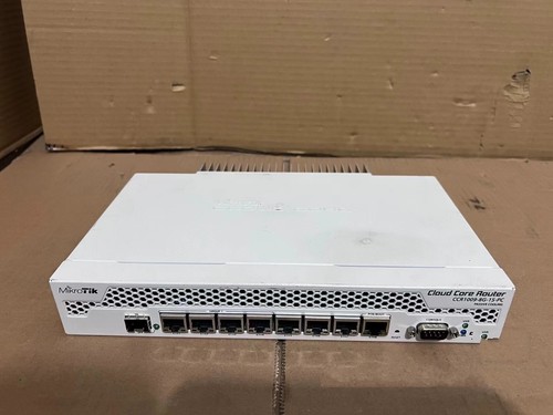 1PcS Used Mikrotik CCR1009-8G-1S-PC Router by Fedex or DHL #N703F YF | eBay