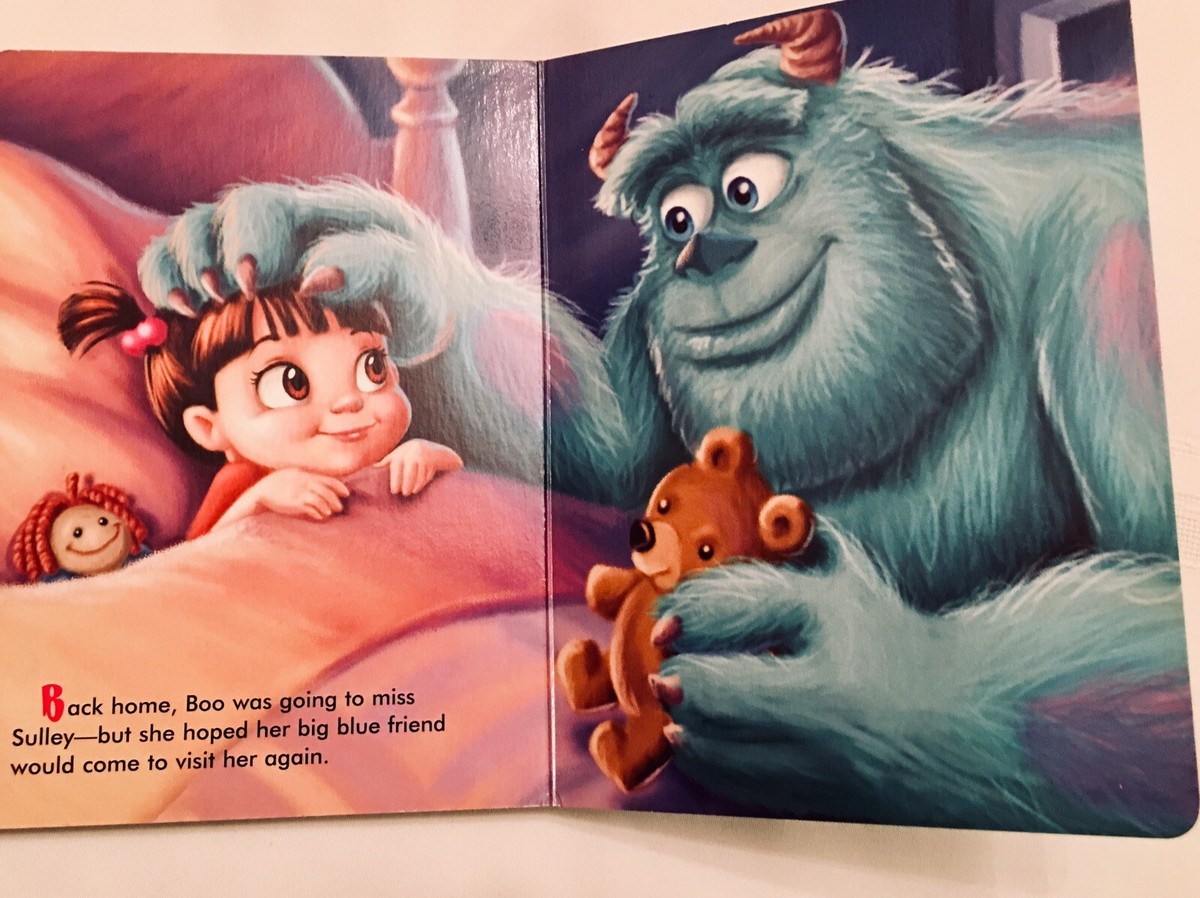 Micks From Monsters Inc Books Set Of 3 Storybooks Disney Pixar