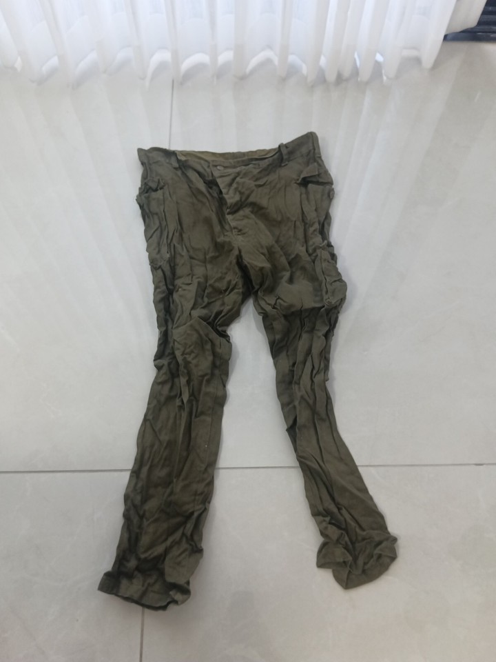 Genuine Original Israeli Army IDF Uniform Pants Size XL With Insignia ...