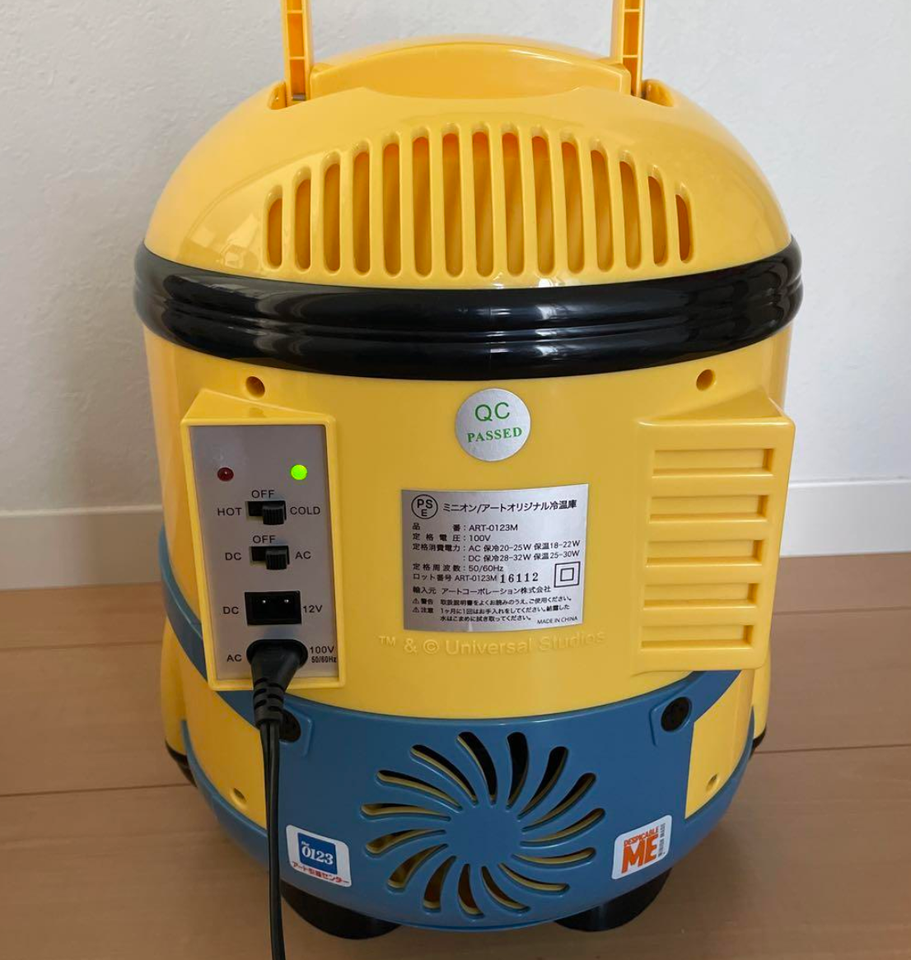 Minions Bob Mini Fridge Storage Cooler Warmer Portable Limited AC100V ...