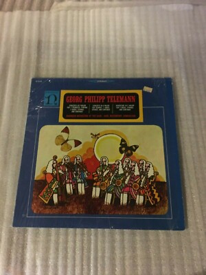 Georg Philipp Telemann Concerto D Major Nonesuch H-71132 Shrink LP ...