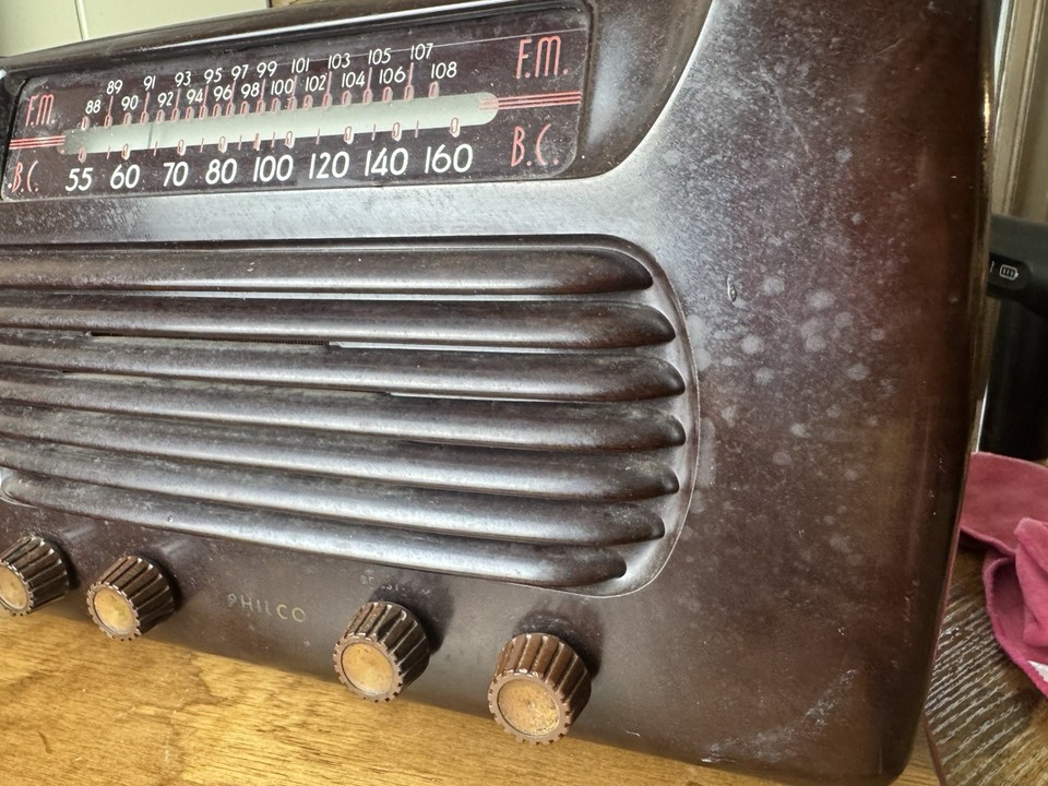 Philco 47-472 121 Tube Radio (see Video) | eBay