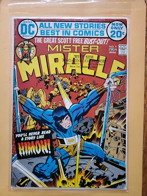 Mister Miracle #9 - DC Comics - 1972 - 1st Appearance of Himon !! | eBay