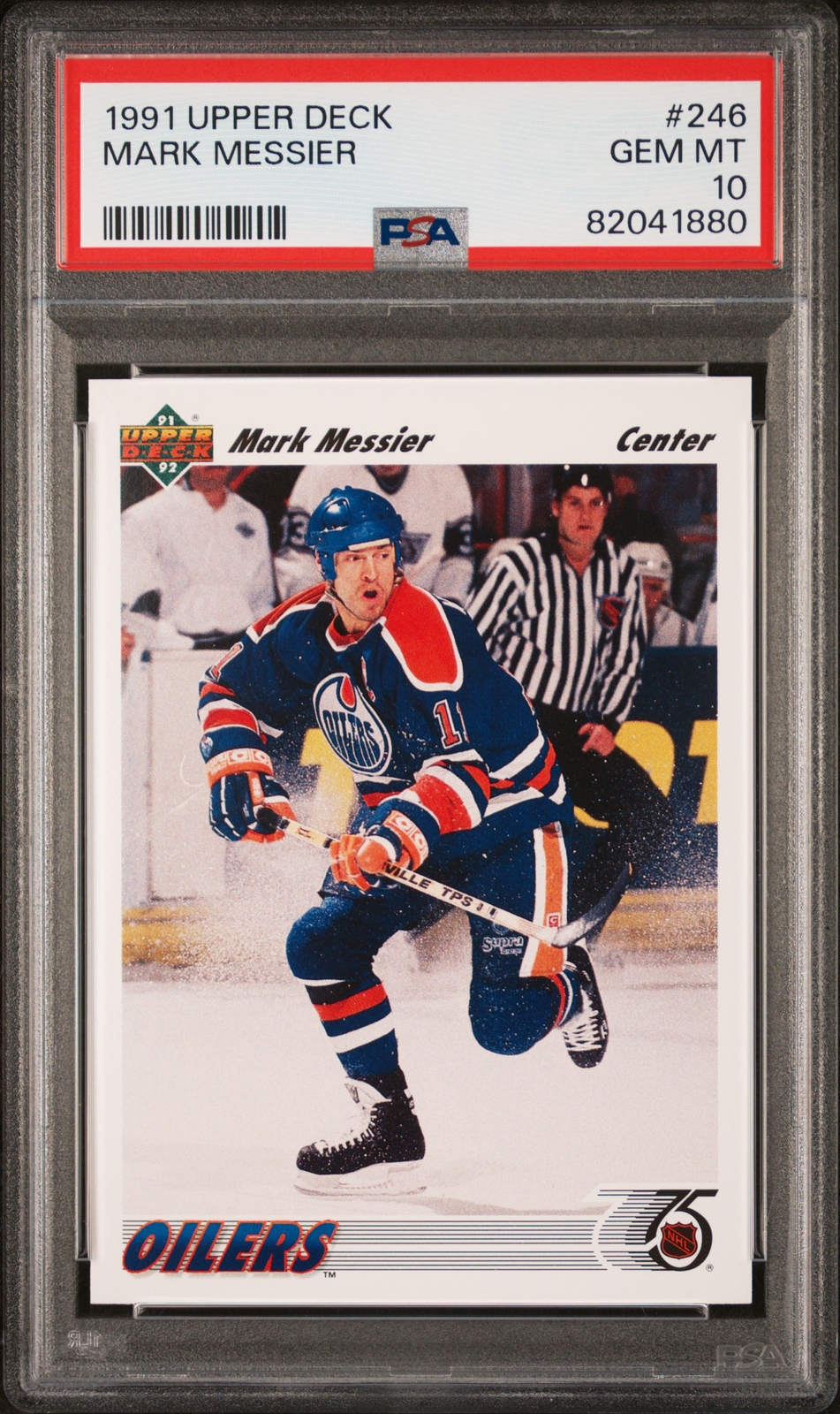 Mark Messier 1991 Upper Deck Hockey Card #246 Graded PSA 10 | eBay