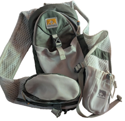 Nathan 2L Hydration Backpack Running Gray Hiking NO BLADDER | eBay