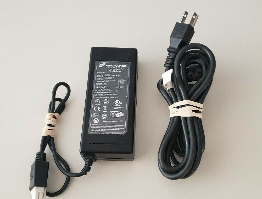 FSP FSP090-DMBB1 6-Pin AC Sparkle Power Adapter for NCR POS 19V 4.74A ...