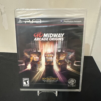 Midway Arcade Origins (Sony PlayStation 3, 2012) Sealed. 883929288021 ...