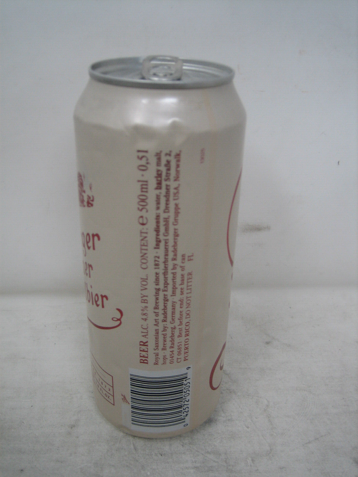 REDEBERGER PILSNER ZWICKELBIER HAZY IPA EMPTY BEER CAN ZWICKEL GERMANY ...