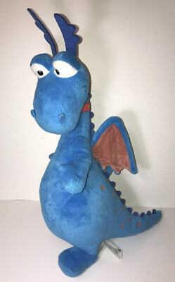 Disney Store Doc MCStuffins Stuffy the Blue Dinosaur Disney Jr 8.5 ...