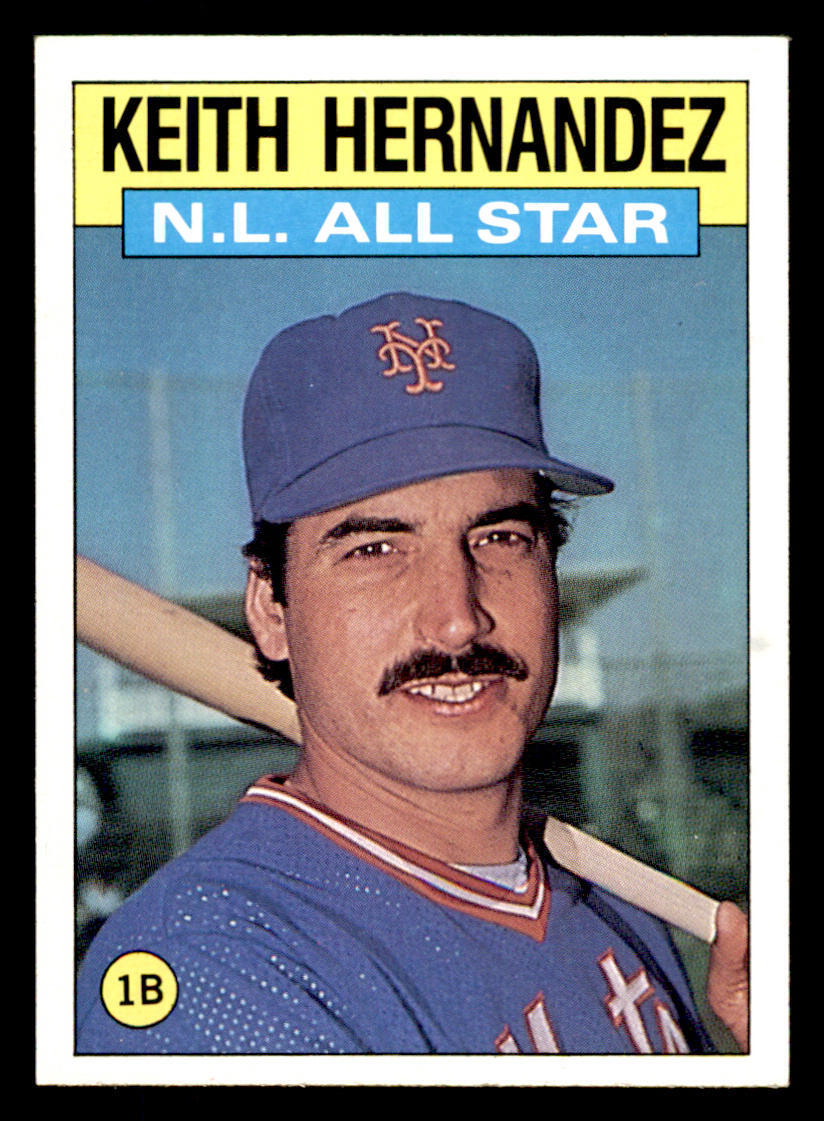 1986 Topps Keith Hernandez #701 New York Mets | eBay